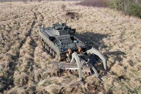 British Army Unveils Weevil Robotic Mine Clearing System For Safer Battlefield Operations British Army Unveils Weevil Robotic Mine Clearing System For Safer Battlefield Operations