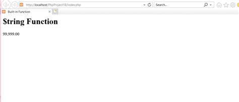 Built In Functions 2ฟังชันnumberformat และ ฟังก์ชั่น Strrepeat เว็บบอร์ด Php เว็บ