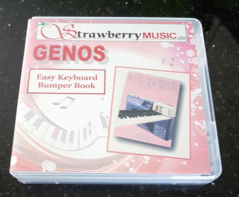 EASY KEYBOARD BUMPER BOOK USB Genos Strawberry Music LTD