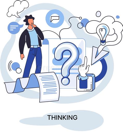 Problem Solving Concept Woman Wondering Or Thinking Planning Or