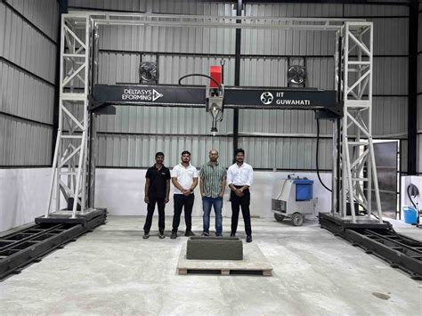 IIT Guwahati Installs Deltasys E Formings Large Scale 3D Printer For