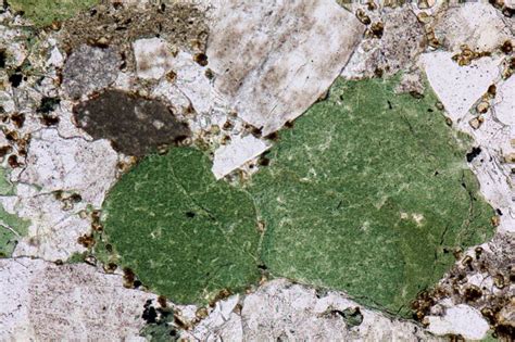 Glauconite In Thin Section Geological Digressions 45 Off
