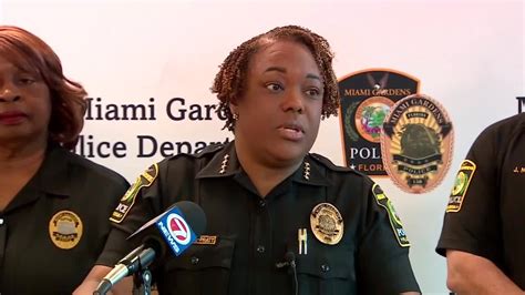 Miami Gardens Police Chief Residents ‘should Not Be In Fear Because