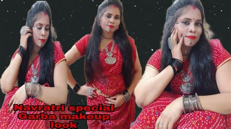 Garba Makeup Look Navratri Makeup Look Indian Traditional Makeup