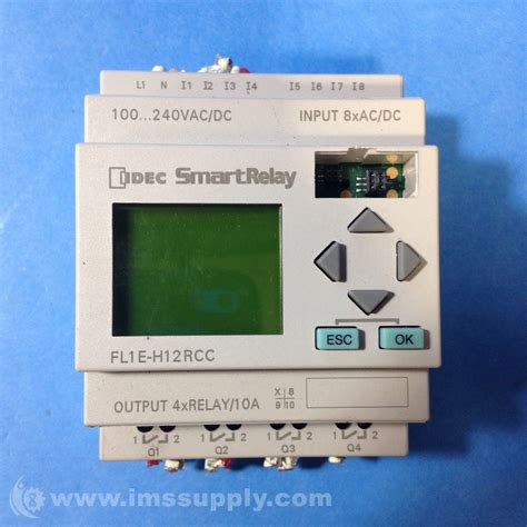Idec FL1E H12RCC Smart Relay Programmable CPU IMS Supply