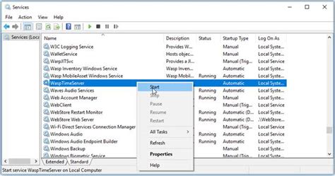wasptime how to restore the database from mdf and ldf files