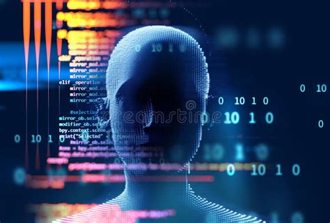 Abstrakter Technologiehintergrund Des Programmiercodes Des Software