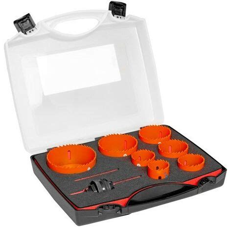 BAHCO Coffret de scies trépans Sandflex bimétal mm mm Pcs