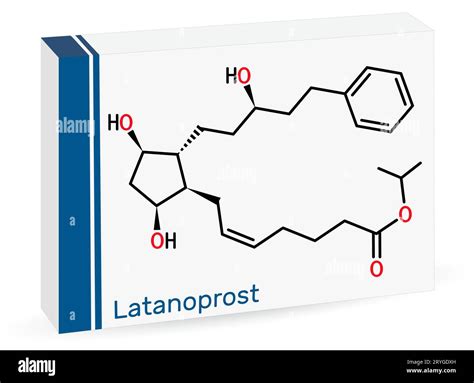 Latanoprost Molecule It Is Isopropyl Ester Prodrug Used To Treat Increased Intraocular Pressure