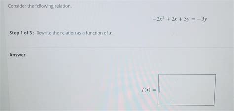 Solved Consider The Following Chegg