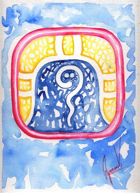 6 Ajmaq Maya Day Sign Nawal Creation Saq Be