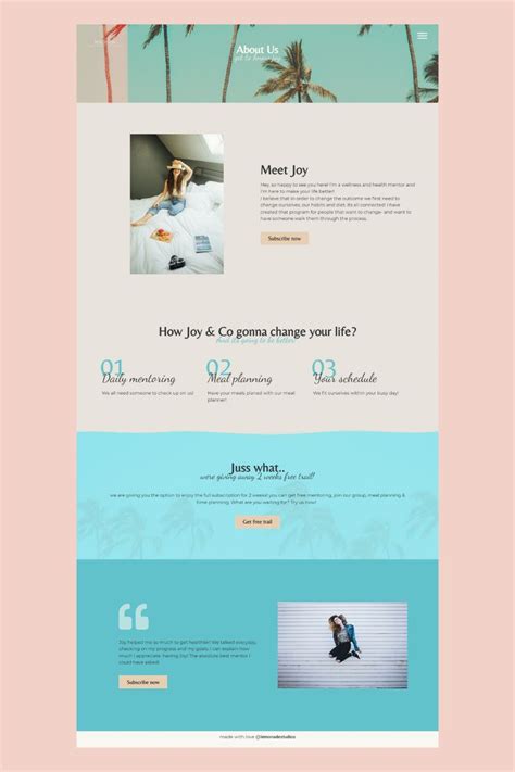 Awsome Web Design For Coaching Tropical Style Web Design Inspiration