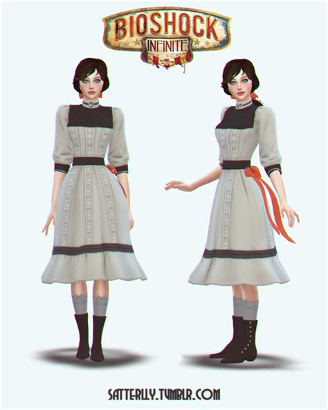 Satterlly BioShock Infinite Elizabeth Outfit Emily CC Finds