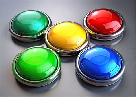 Sparkling Bubble Buttons Captivating Round Ui Elements For Interactive Interfaces And Engaging