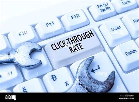 Text Showing Inspiration Click Through Rate Word Written On Number Of