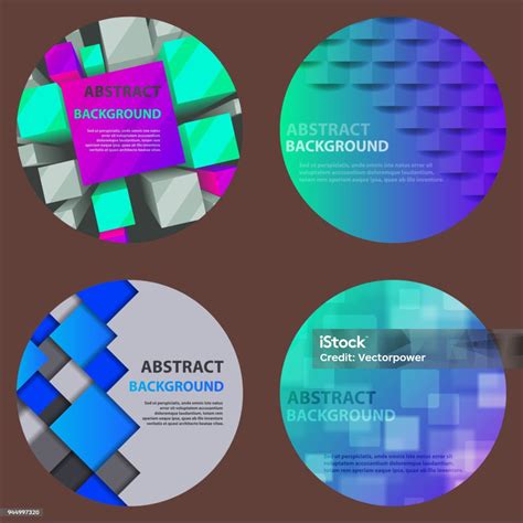 추상 평방 배경 벡터 일러스트 레이 션 질감 창조적인 그래픽 기하학적 커버 유행 형상 벽지 포스터 배너 포스터 전단지 카드 엽서 커버 안내 책자에 대 한 패턴 디자인 3차원