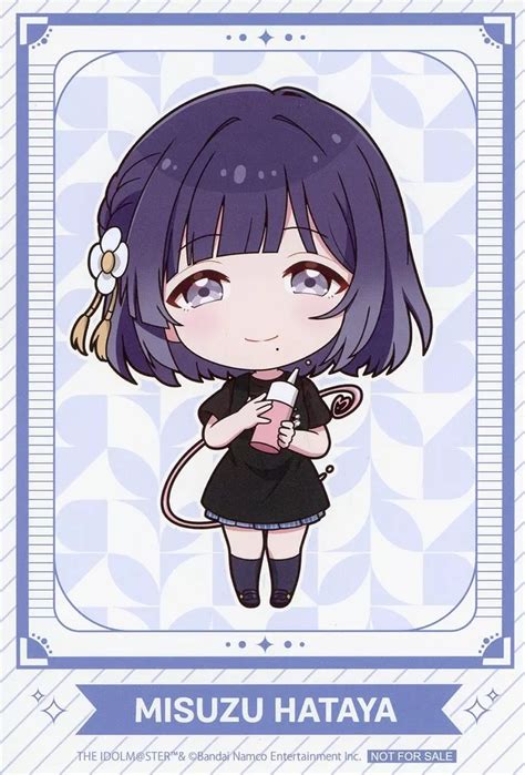 キャラカード 秦谷美鈴 特典イラストカード 「学園アイドルマスター×ばくだん焼本舗 池袋店限定 Pop Up」 対象商品購入特典 雑貨
