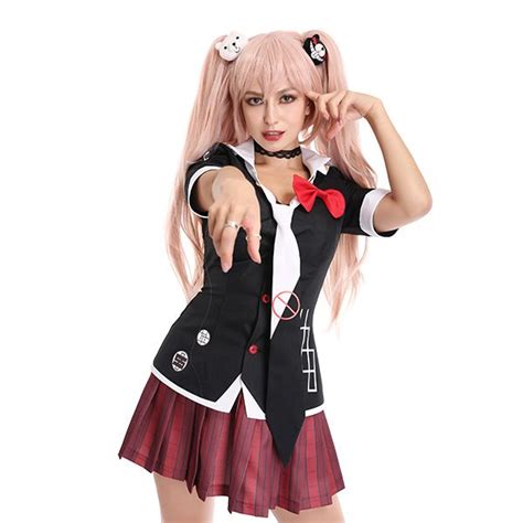 Junko Enoshima Cosplay Danganronpa Costume Uniform For Sale