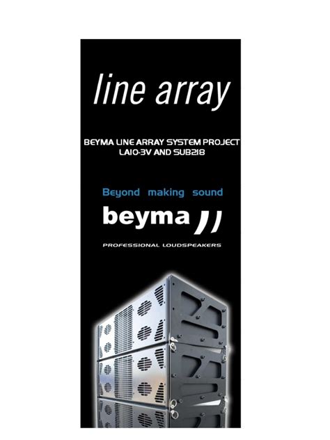 Users Manual Pdf Loudspeaker Manufactured Goods