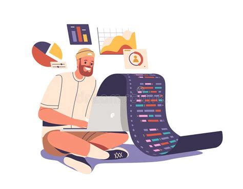 Software Developer Character Stock Illustrations 6744 Software Developer Character Stock