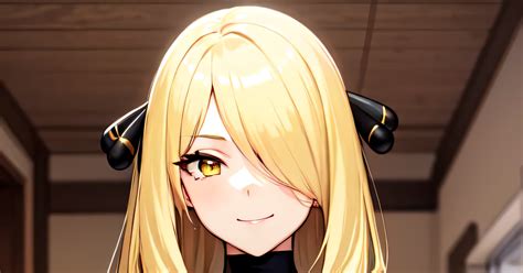 Aiイラスト 全身ボディスーツ姿のシロナ⑧ ポケモンbdsp ユーキヒロ自己紹介読んでのイラスト Pixiv