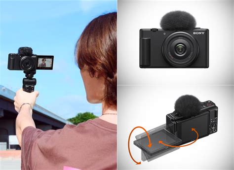 Sony Zv 1f Camera Is Designed For Vloggers Has Vari Angle Lcd And