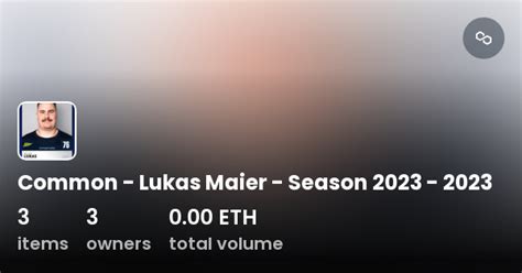 Common Lukas Maier Season Collection Opensea