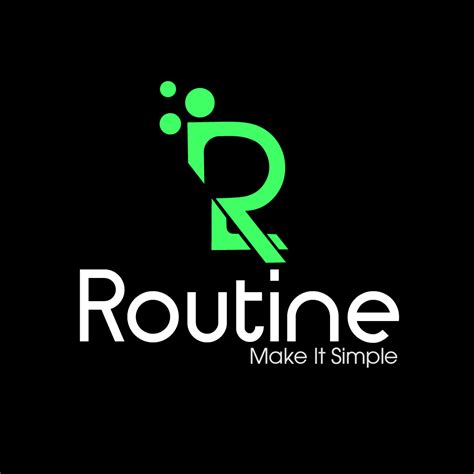 R4 Routine Logo Work On Behance