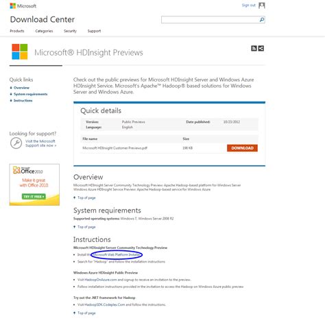 How To Install And Use Microsoft Hdinsight Hadoop On Windows