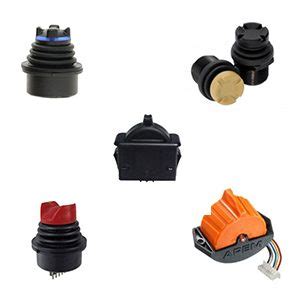 Thumb Control Joysticks Joysticks APEM Control Devices TH