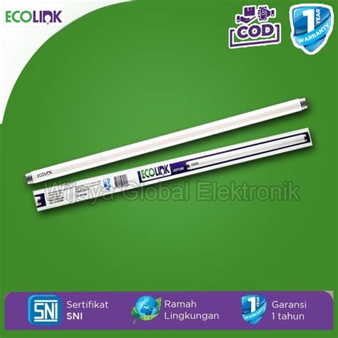 Jual ECOLINK LAMPU LED Tube Neon LED 9 Watt 9w Garansi Resmi Shopee Indonesia