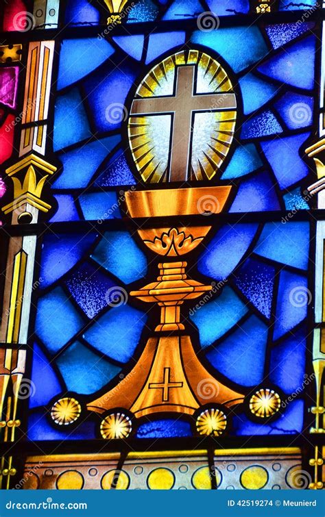 Stained Glass Window Editorial Stock Image Image Of Angel 42519274