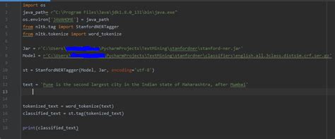 Stanford Named Entity Recognizer For Python By Swapnil Gorhe Medium