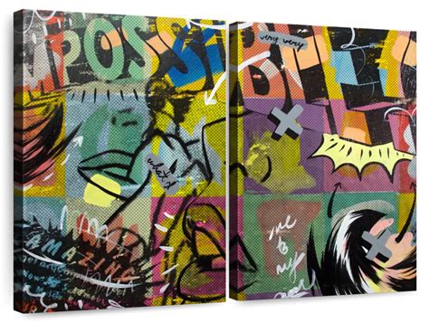 Impossible Wall Art Graffiti By Dan Monteavaro