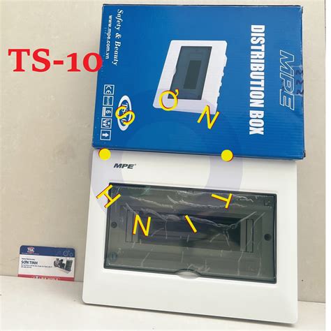 TỦ ĐiỆn SẮt Âm TƯỜng 10 ĐƯỜng Mcb Cb Module TÉp Ts 10 Mpe Lazadavn