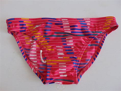 Vintage 80s 90s Speedo Trunks Ifbray