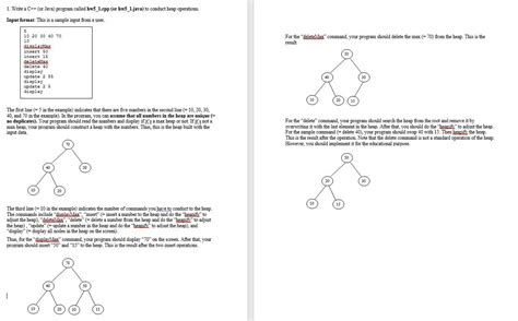 solved write a c or java program called hw5 1 cpp