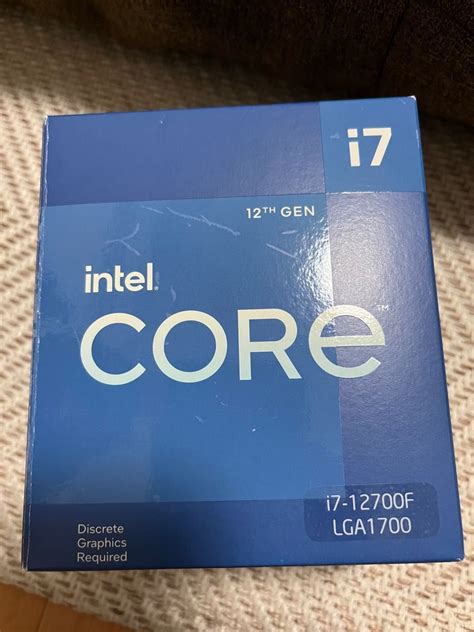 Intel Core I7 12700f｜paypayフリマ