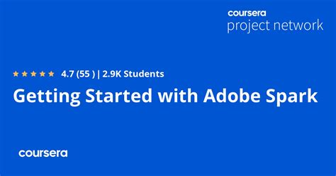 Getting Started With Adobe Spark Coursya