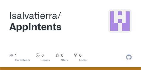github lsalvatierra appintents
