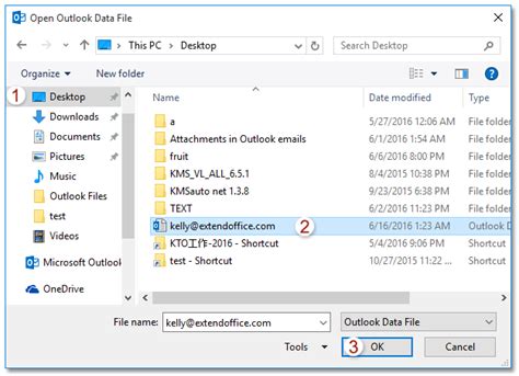 How To Move Outlook Data File PST Files Or Emails To New Computer