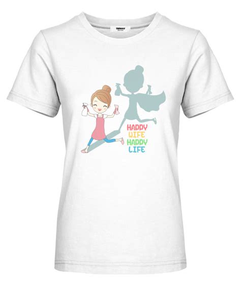 Tee Happy Wife Happy Life Teeway