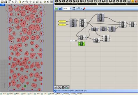 scaling voronoi with attractor point grasshopper tutorial