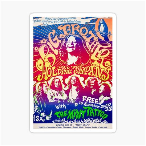 Psychedelic Poster Sticker For Sale By Aoloa Redbubble