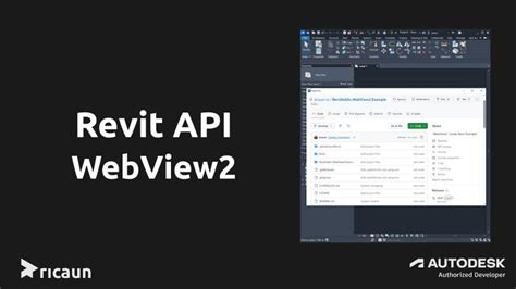 ricaun on linkedin webview2 example in revit api