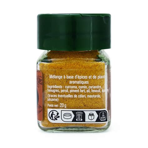 CURRY 15G FUCHS MINI Épices Fuchs