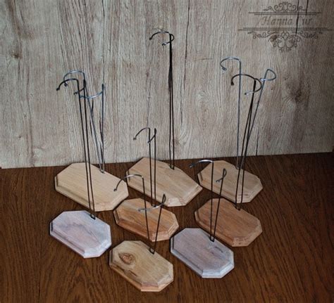 Wooden Doll Stand Doll Holder Display Stands Made Of Etsy