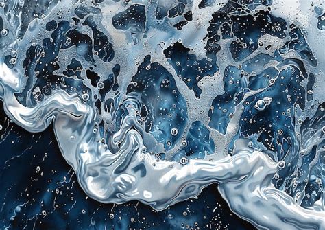 Premium Photo Watercolorrendered Titanium Texture