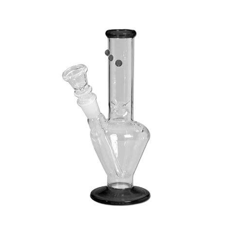 Stiklinė Vandens Pypkė Mini Black 18cm Hookahshop Lt