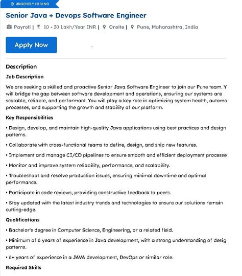 Hiring Softwareengineers Backenddevelopers Deveopsengineers Java